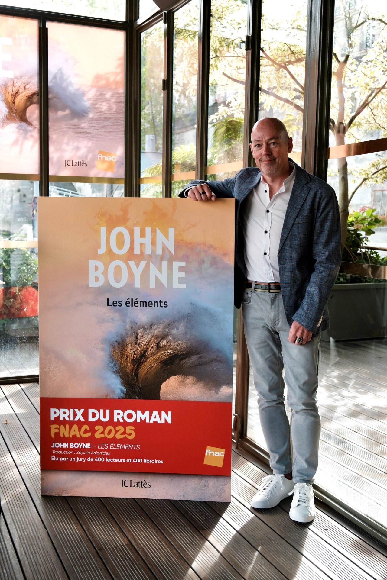 John Boyne est lauréat du Prix du Roman Fnac 2025 pour « Les éléments ...